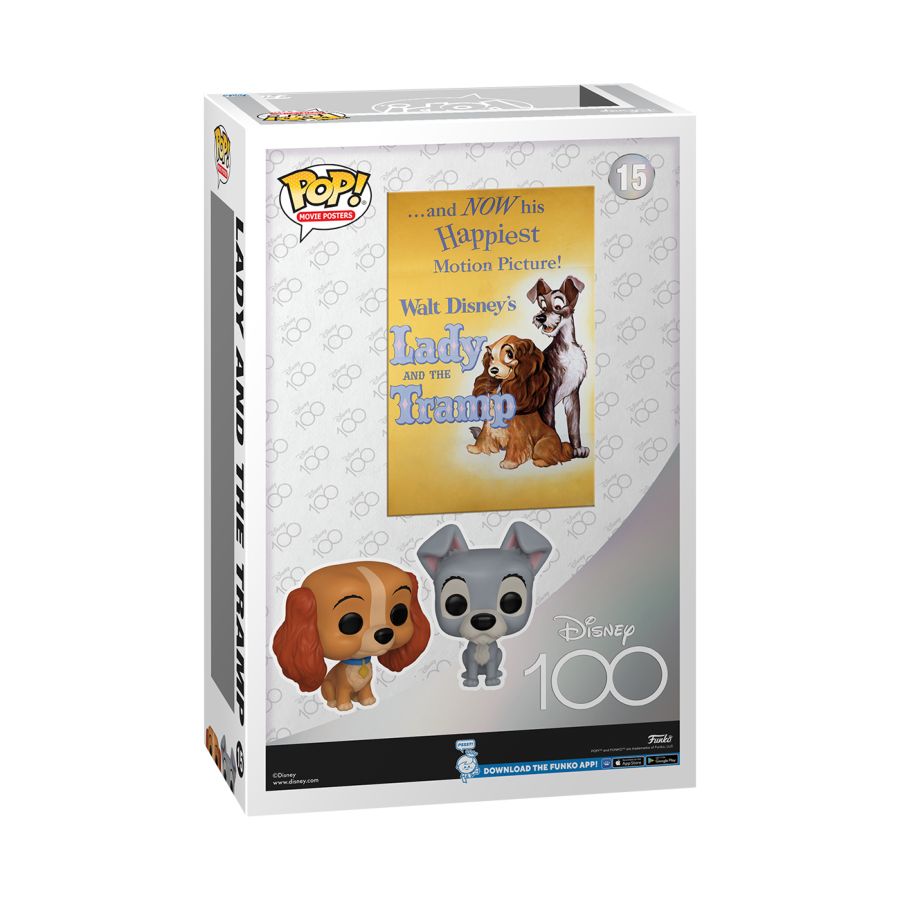 Disney: D100 - Lady & the Tramp Pop! Movie Poster – FanBase Collectables