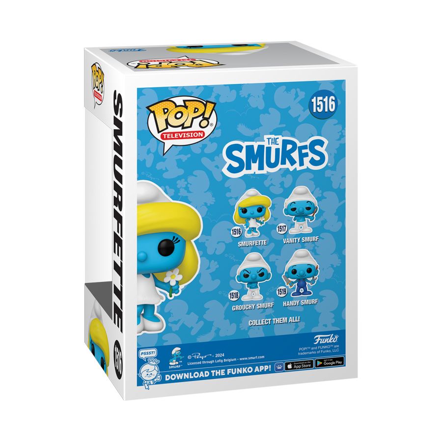 The Smurfs - Smurfette Smurf Pop! Vinyl Figure – FanBase Collectables