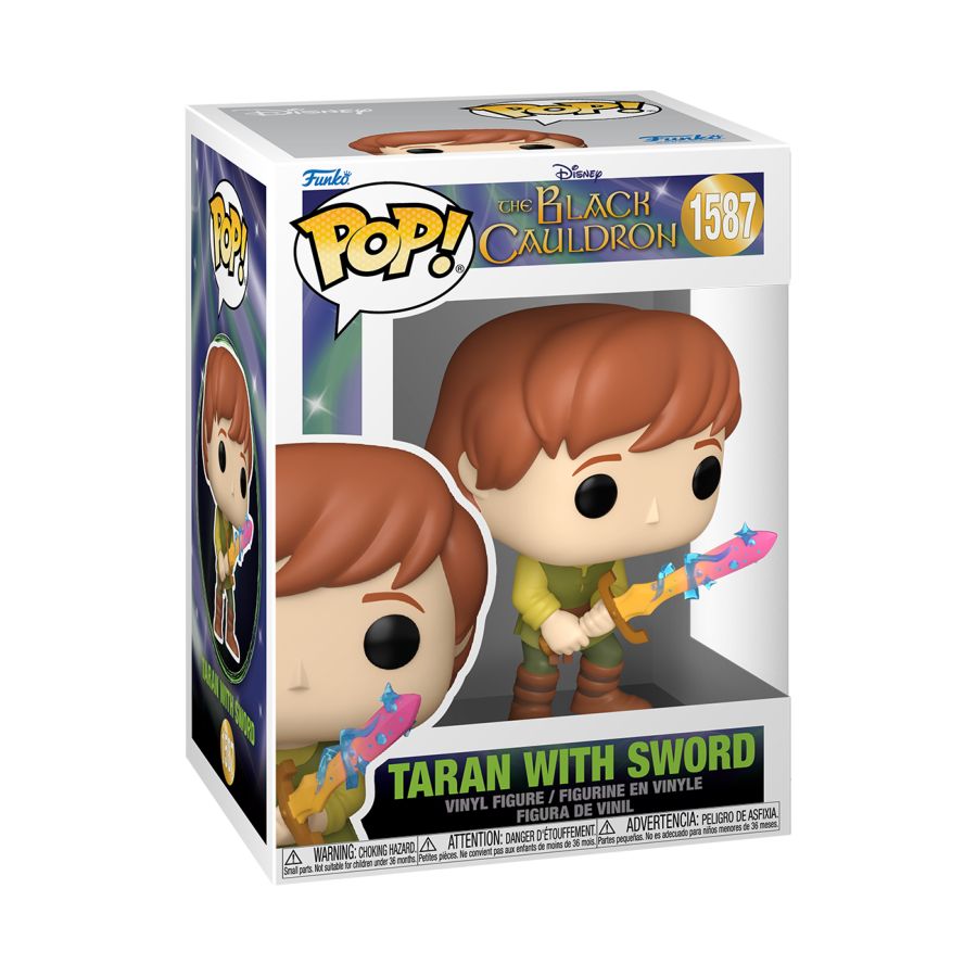 The Black Cauldron - Taran with Sword Pop! Vinyl – FanBase Collectables
