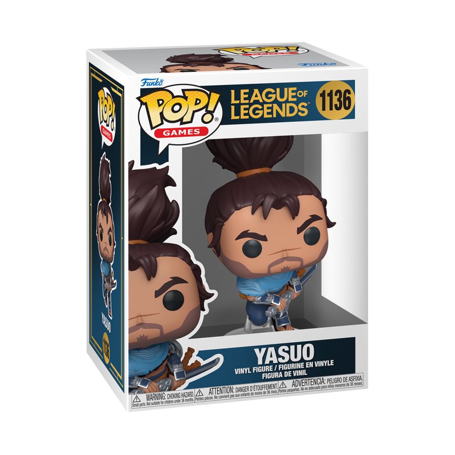 League of Legends - Yasuo Pop! Vinyl – FanBase Collectables