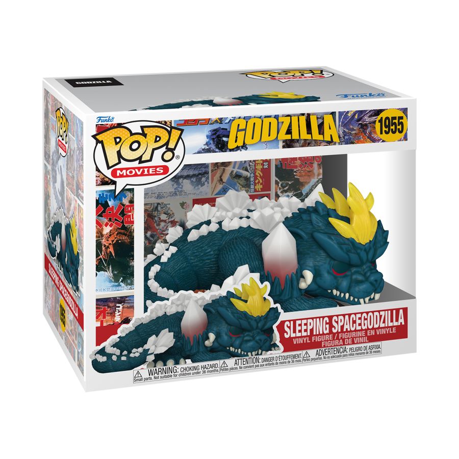 Godzilla - Sleeping Spacegodzilla 6" Pop! Vinyl – FanBase Collectables