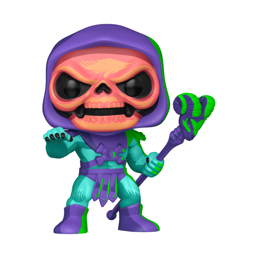 Masters of The Universe - Skeletor (Retro Neon Deco) Pop! Vinyl ...