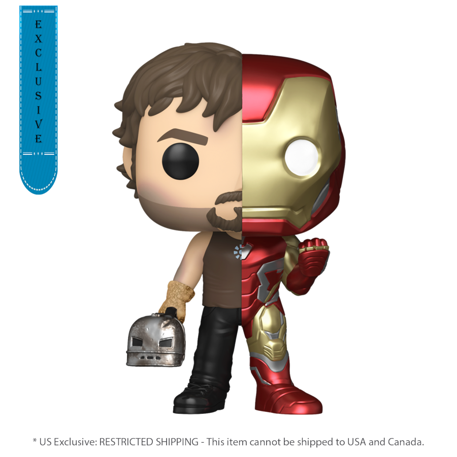 Marvel: Split - Tony Stark/Iron Man Pop! RS – FanBase Collectables