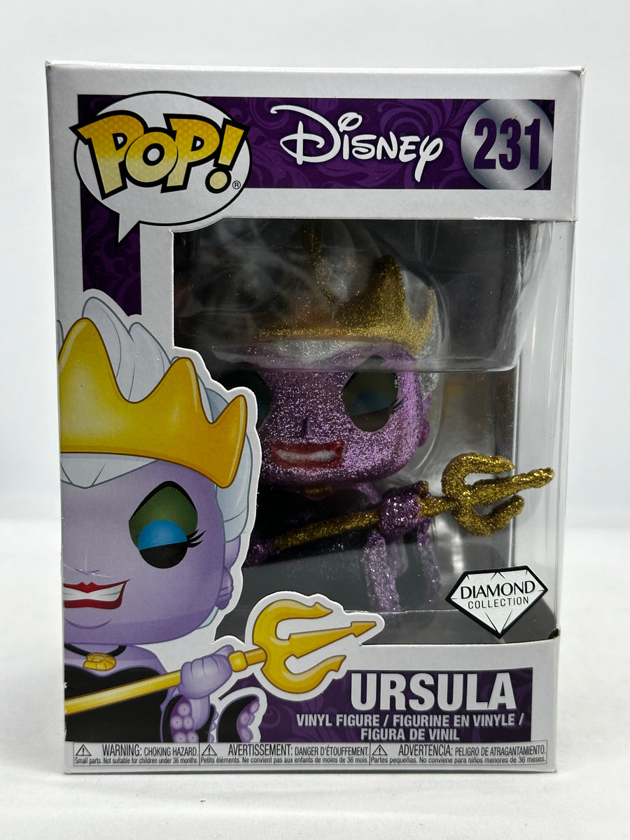 The Little Mermaid (1989) - Ursula with Trident Diamond Glitter #231 P ...
