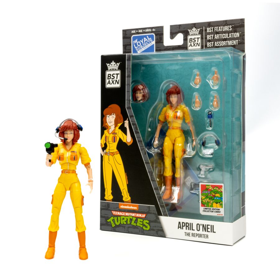 Teenage Mutant Ninja Turtles (comics) - April O'Neil The Reporter 5" B ...