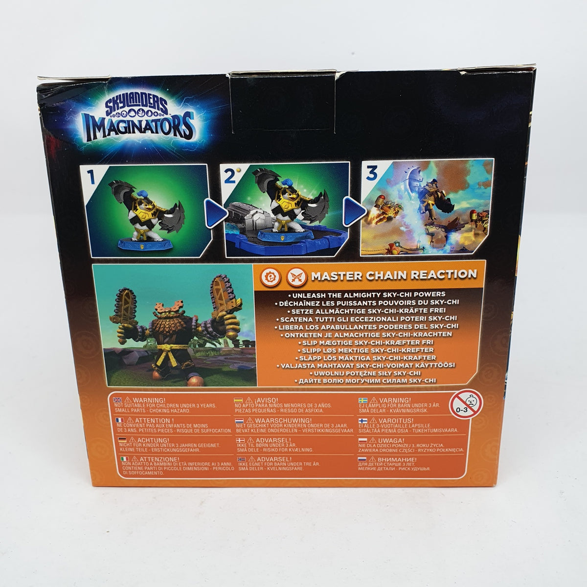 Skylanders Imaginators - Sensei Skylander, Master Chain Reaction ...