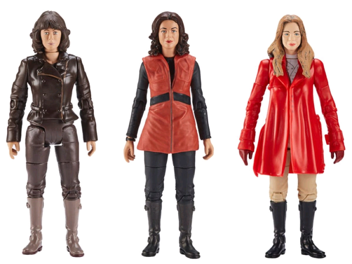 Doctor Who - Fourth Doctor Companions Action Figure 3-pack – FanBase ...
