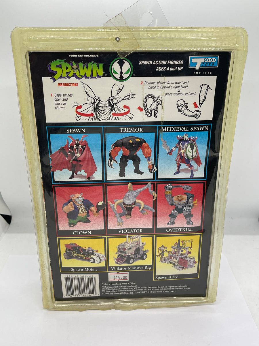 Spawn - Spawn Flying Cape Posable Mcfarlane Action Figure 1994 ...
